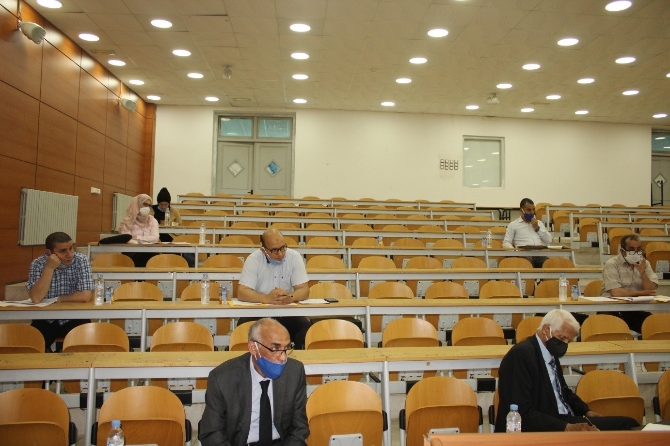 محضر اجتماع المجلس العلمي - المدرسة العليا للعلوم السياسية