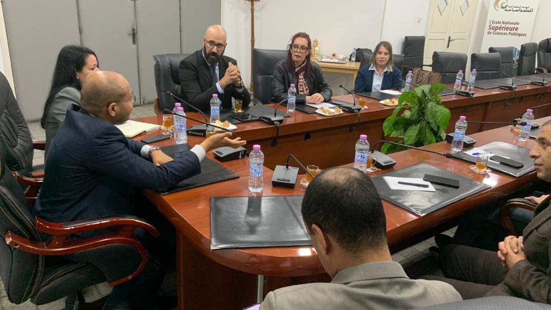 زيارة شركة أوريدو للاتصالات للمدرسة الوطنية العليا للعلوم السياسية ...