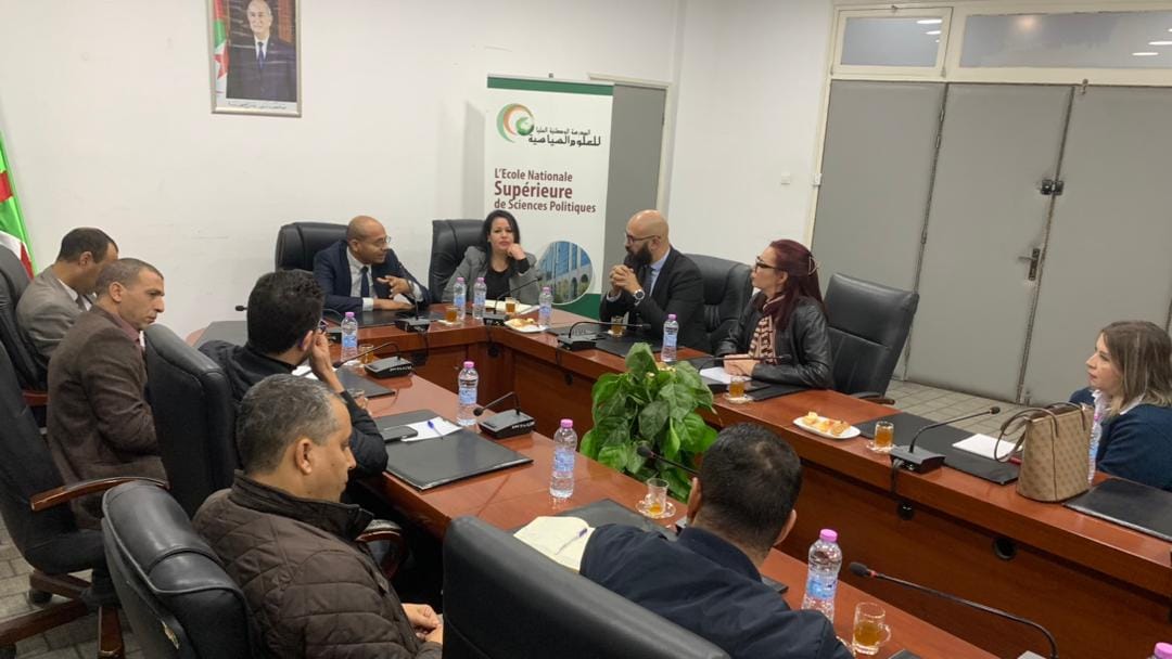 زيارة شركة أوريدو للاتصالات للمدرسة الوطنية العليا للعلوم السياسية ...