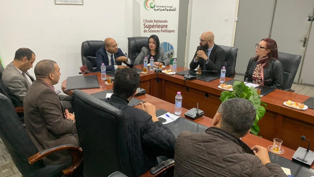 زيارة شركة أوريدو للاتصالات للمدرسة الوطنية العليا للعلوم السياسية ...