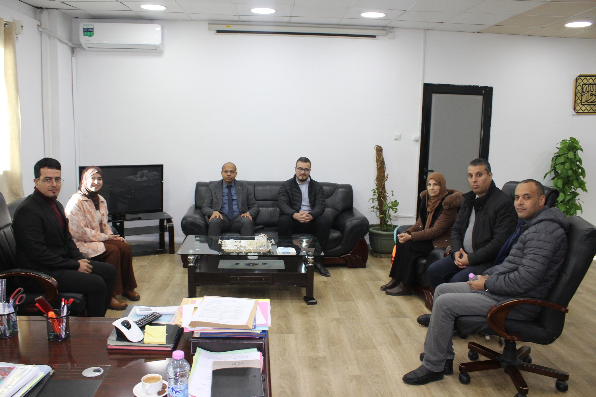 استقبال الأساتذة الموجهين حديثا للمؤسسة - المدرسة العليا للعلوم السياسية